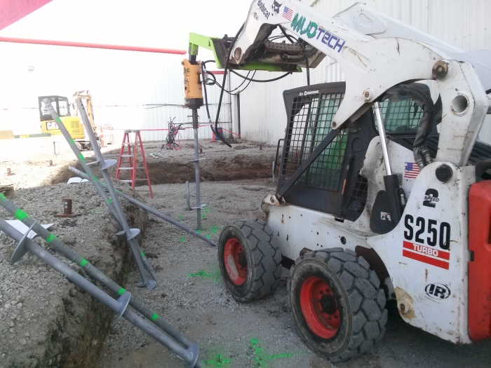 Helical Piering Chicago | Helical Pier Installation | Deep Foundation ...