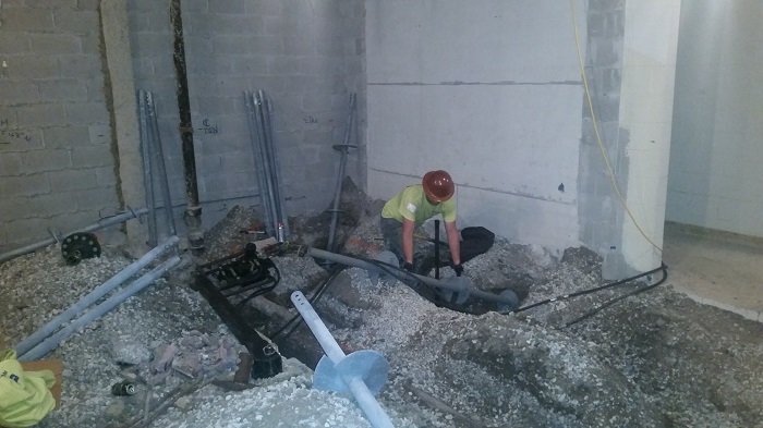 Helical Piles Deep Foundation Support | MudTech Midwest Concrete Repair ...