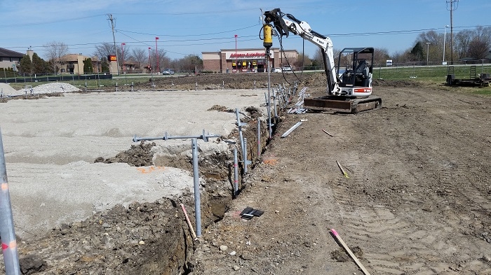 Micropile Application | MudTech Midwest Concrete Repair - Mud Jacking